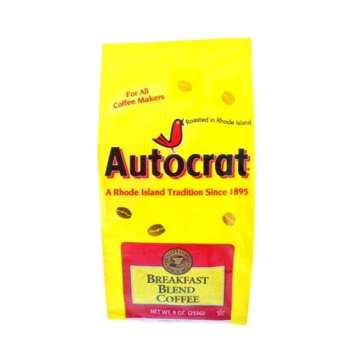 Autocrat Breakfast Blend - 9 oz. Bag & 8 Bag Case – Little Rhody Foods ...