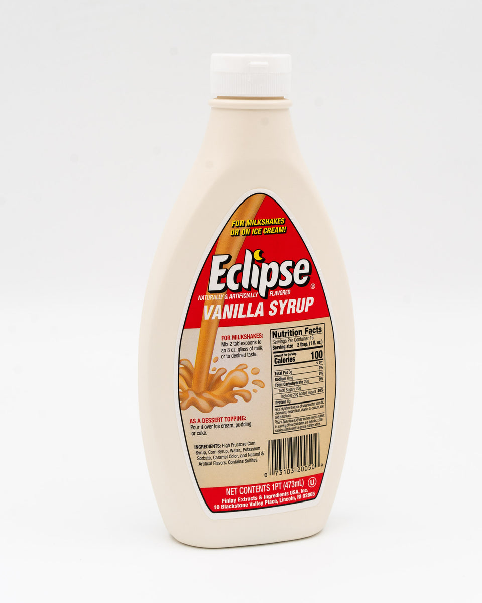 Eclipse Vanilla Syrup 16oz – Little Rhody Foods, Inc.